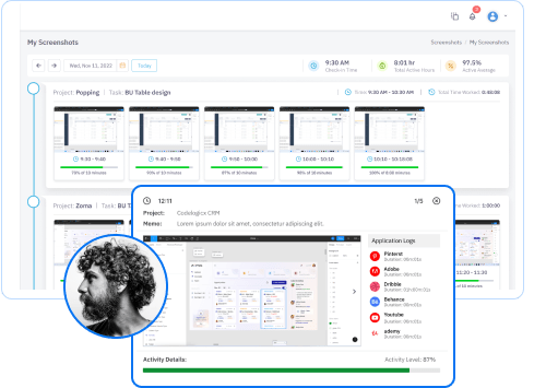 Hybrid Team Monitoring Software - TeamTrace